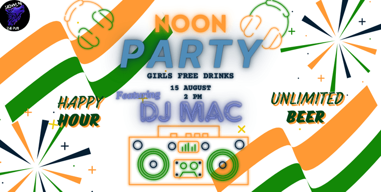 Home Bangalore Events Noon Party Ft DJ Mac