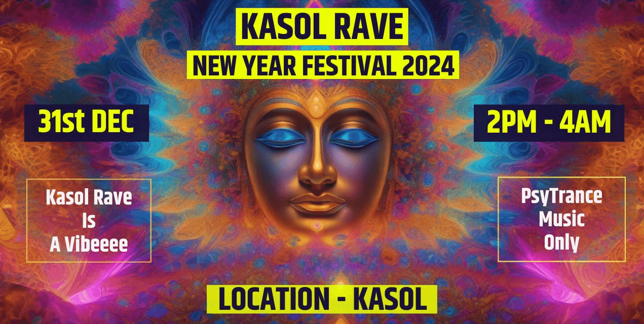 Kasol Rave - New Year Celebration 2024 | Kasol