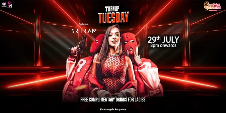 Home Bangalore Events Turn Up Tuesday